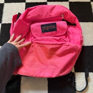 Jansport | Bags | Jansport Pink Backpack | Poshmark